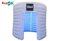 China OEM Inflatable Photo Booth Tent 360 Enclosure Backdrop 110-240V Custom Size for sale
