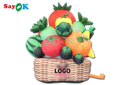 China 5m High Inflatable Fruit Vegetable Tree Orchard Plant Balloon for Stage Garden Park Decoration for sale