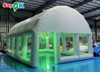 China TPU Inflatable Bubble Dome Building Covered Air Cover Water Tent 23x18ft Custom Size for sale