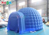China Custom Inflatable Dome Tent with LED Light 210D Oxford Fabric for Outdoor Camping Events for sale