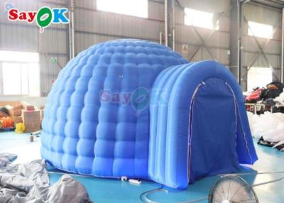 China Custom Inflatable Igloo Dome Tent 4m with LED Lights and Electric Blower 110-240V for sale