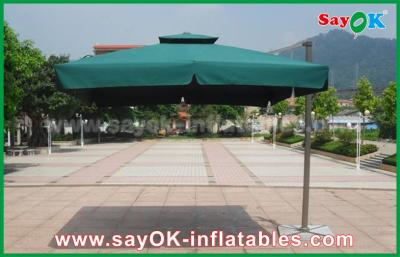China 190T Polyester Garden Canopy Tent Outdoor Beach Umbrella with Aluminum Pole UV 50+ for sale