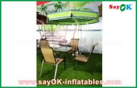 China Pop Up Beach Tent Cantilever Patio Umbrella 190T Nylon 3x3m Aluminum Frame Sunproof for sale