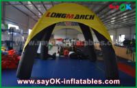 China Inflatable Spider Dome Tent 4 Legs PVC Material Custom Logo 6m-10m for sale