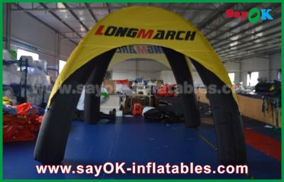 China Inflatable Spider Dome Tent 4 Legs PVC Material Custom Logo 6m-10m for sale