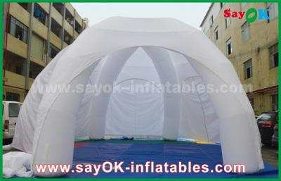 China Customizable Giant Inflatable Spider Tent PVC Multi-Person Exhibition Dome 5m for sale