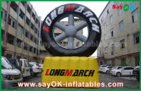 China Custom PVC Inflatable Tire Model Outdoor Advertising 3 Minute Setup 3 Year Warranty for sale