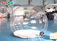 China Inflatable Clear Bubble Tent 3m 9.8ft Outdoor Transparent Camping Dome with Blower for sale