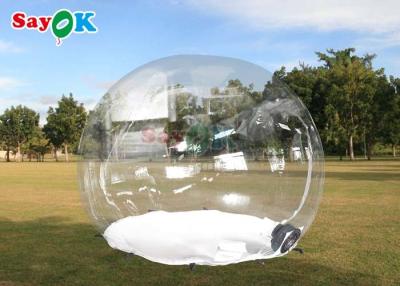 China 2 Meter Inflatable Bubble Tent Dome Outdoor Clear Show Room PVC 0.6mm for sale