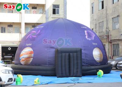 China Inflatable Planetarium Dome 13.12ft 360 Degree Projection Tent with 210D Oxford Fabric for Schools for sale