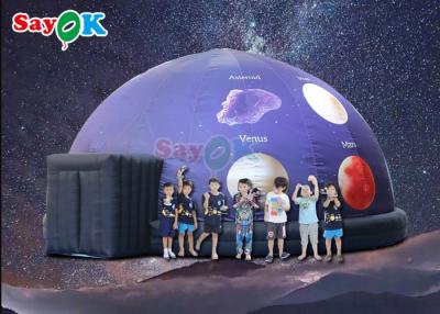 China Portable Inflatable Planetarium Dome 210D Oxford Fabric 360 Projection Event Tent for sale