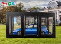 China Inflatable Car Garage Tent 5x3.2x2.55m Portable Outdoor Car Wash Shelter with Air Pump for sale