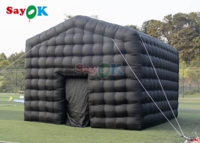 China Custom Inflatable LED Event Tent 5x5m Nightclub Party Tent with Blower for sale