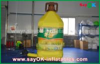 China Custom 3mH Inflatable Bottle for Corn Oil Commercial Advertising Durable PVC for sale