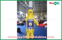 China Custom Inflatable Cartoon Characters 2m Height 210D Oxford Cloth for Commercial Advertising for sale
