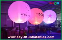 China Custom 1.5m Inflatable Stand Balloon with LED Lights for Advertising Decoration for sale
