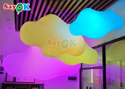 China Giant Events Inflatable Cloud Shape Balloon For Advertising 2m 2.5m 3m for sale