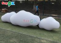 China PVC Inflatable Cloud Balloon 3m Colorful for Wedding Party Decoration with LED Lights for sale
