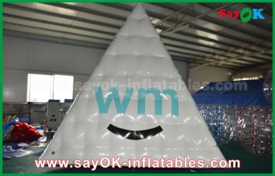 China Waterproof PVC Inflatable Pyramid 3m Promotional Event Display with Custom Logo Printing for sale