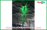 China Custom 3mH Colorful Inflatable Flower Decoration 190T Oxford Cloth with LED Lighting for Party Event for sale