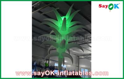 China Custom 3mH Colorful Inflatable Flower Decoration 190T Oxford Cloth with LED Lighting for Party Event for sale