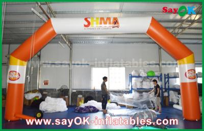 China Custom Inflatable Arch 6m x 4m Oxford Cloth PVC Coating CE Blower for Advertising Events for sale