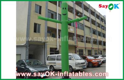 China Custom Green Purple Inflatable Dancing Man 5m Air Dancer with Bottom Blower for Wedding for sale