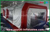 China Inflatable Garage Tent Waterproof PVC Spray Booth 9.5m x 5.25m for Car Painting for sale