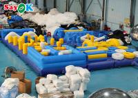 China Commercial Inflatable Obstacle Course 36ft Bounce House for Kids Land Game Equipment Digital Printing for sale