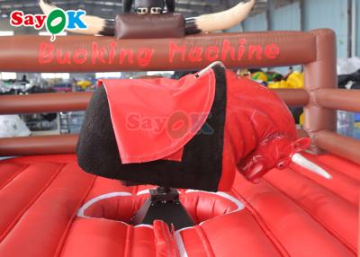 China PVC Inflatable Bullfighting Machine Bucking Bronco Outdoor Sport Games Crazy Rodeo Bull Ride 2 Year Warranty for sale