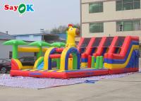 China Custom Indoor Inflatable Play Park 0.55-0.9mm PVC for Kids Adults 110V 220V for sale