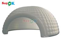 China 26.2FT Inflatable Igloo Dome Tent Outdoor Camping Blow Up Tent with LED Light 8x7.35x4.45M for sale