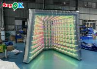 China Inflatable Photo Booth Tent 1.83x2.14x2.44m with 32 LED Lights Remote Control for sale