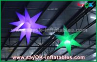 China 1.5m 190D Nylon Inflatable Star with RGB LED Light Remote Control 16 Colors for sale