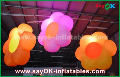 China Inflatable Lighting Decoration Oxford Cloth LED Flower 8W for Party Club Bar Event for sale