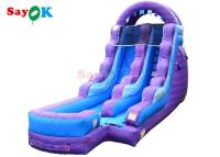 China Giant Inflatable Water Slide 28ft Double Lane PVC Bounce Slide for Commercial Use for sale
