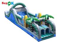 China 48ft Interactive Inflatable Obstacle Course Bouncy House for Party Events CE UL Certified for sale
