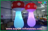 China 2.5m 190T Nylon Inflatable LED Mushroom Light with 12 Color Changing Modes for Party Decoration for sale