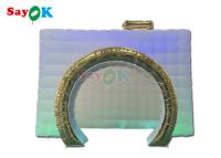 China Camera Shaped Inflatable Photo Booth Enclosure 3.5x2.8x2.5m for Exhibition Events for sale