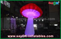 China Customizable Giant Inflatable Mushroom with 16 Color-Changing LED Lights for Party Decoration for sale