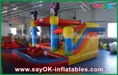 China SpongeBob Inflatable Bounce House 0.55mm PVC Tarpaulin for Play Center CE UL for sale