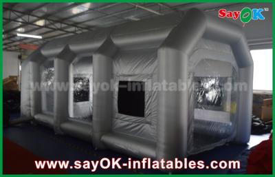 China Inflatable Car Tent Mobile Spray Booth with 99.78% Filtration for Car Cover Custom Size for sale