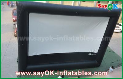 China Inflatable Movie Screen 9x5m Outdoor Giant Air Cinema for Advertising Amusement Custom for sale