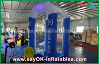 China Inflatable Money Booth Machine 210D Oxford Cloth with LED Lights for Promotion Advertising Amusement for sale