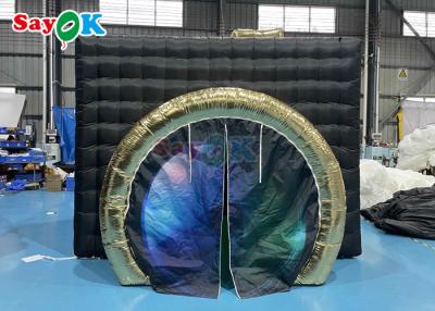 China LED Inflatable Photo Booth Enclosure Portable Tent 210D Oxford Cloth Custom Size for sale