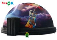 China 10m 32.8ft Inflatable Planetarium Dome Tent with Projection Screen for Schools for sale