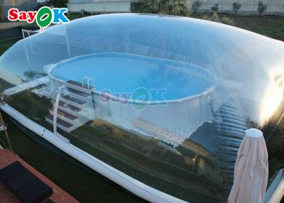 China Customized Inflatable Swimming Pool Dome Cover PVC TPU with CE Blower 3 Year Lifespan for sale