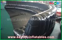 China Custom 6-10m Black Inflatable Sofa with 0.6mm PVC Hermetically Sealed Construction for Commercial Use for sale