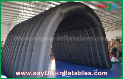 China Inflatable Tunnel Tent 210D Oxford Outdoor Camping Shelter with PVC Bottom 3-4 Person for sale