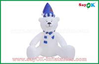 China 210 D Oxfor Cloth Christmas Snowman Inflatable Holiday Decorations customized for sale